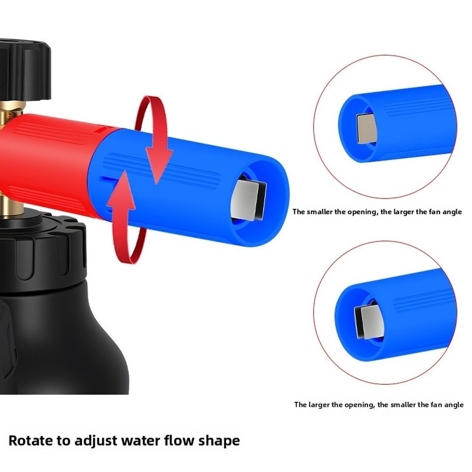 Portable Foam Spray Bottle with 1L Measuring Cup for Car Pressure ...