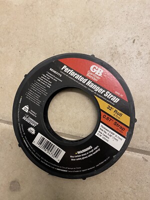 Gardner Bender Perforated Hanger Strap GHS-32, 32 foot roll, 0.67 ...