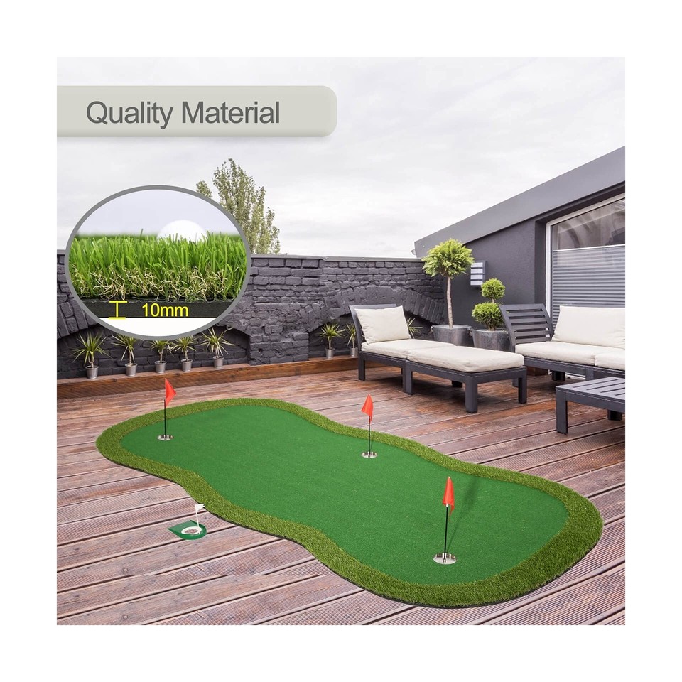 Golf Putting Green, Practice Putting Green Mat, Large Professional ...