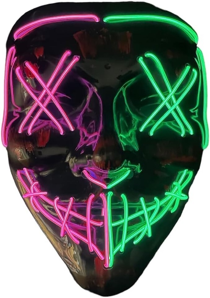 TWO-TONED LED El PURGE MASK ASSORTMENT | eBay
