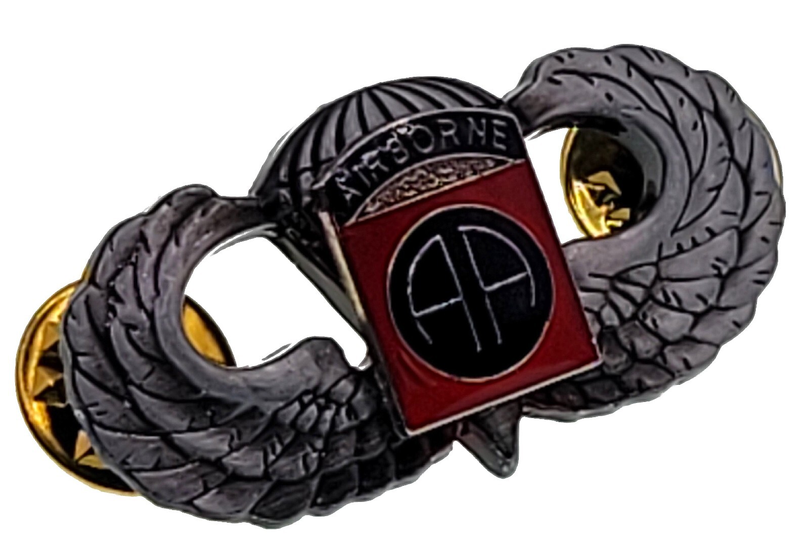 82nd Airborne Oxidized Jump Wing Military Insignia Badge US Army Custom ...