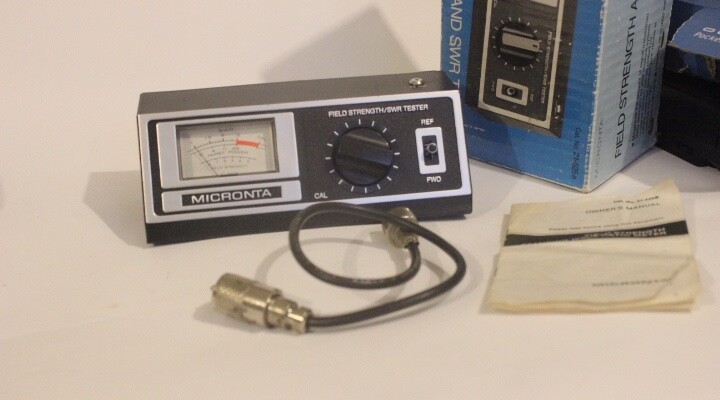 RadioShack Micronta Model 21-525B Field Strength Tester w/ Original Box ...