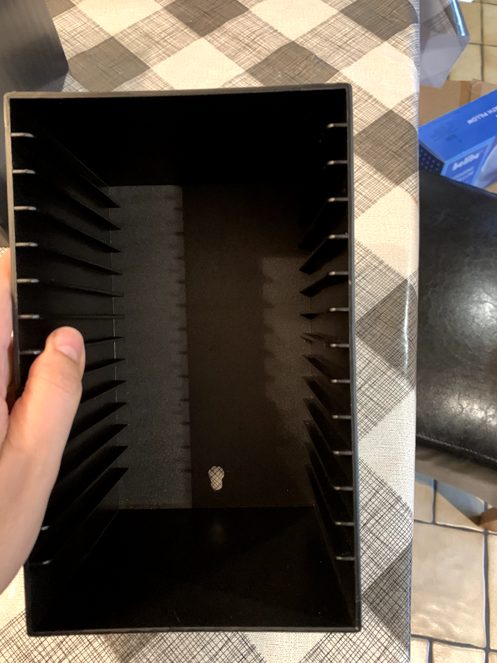 CD storage sorting unit shelf 26+ CD stacking boxes crate - Fast UK ...