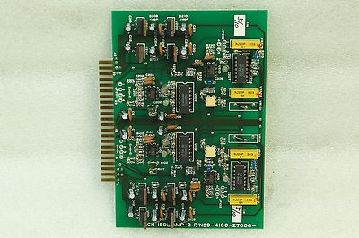 2CH ISOL AMP-2 P/N 59-4100-27006-1 BOARD REE SHIP | eBay