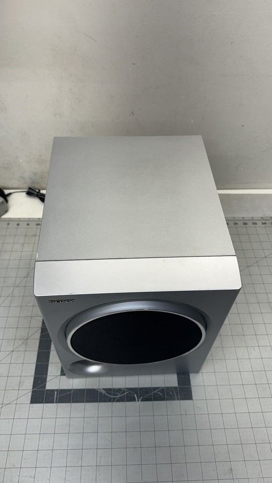 Sony Subwoofer Silver SS-WMSP67 Home Theater Bass Speaker Work Look ...