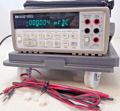 1Day Ship HP Agilent 34401A 6 1/2 Digit Multimeter Tested Japan Hewlett ...