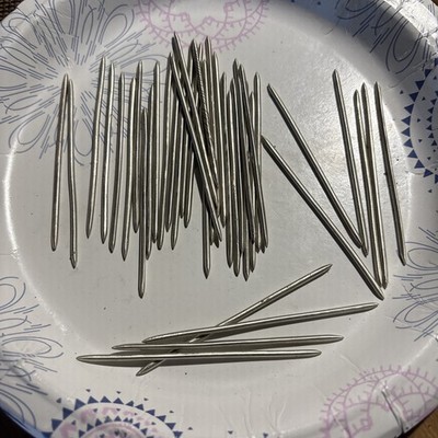 Sterling Silver Toothpicks/Texas Toothpick/Cowboy Toothpick. .925 ...