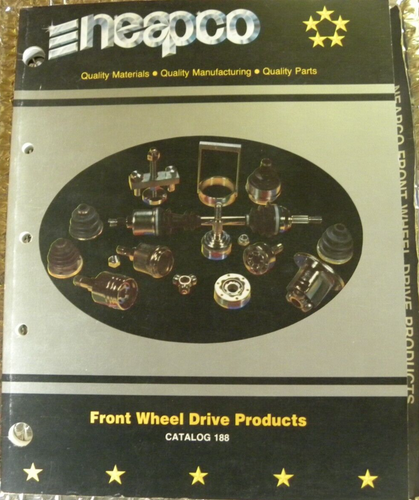 1988 Neapco Catalog 203 pages Front Wheel Drive Products Parts FREE ...