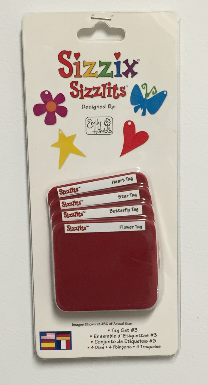 Sizzix Sizzlits, Dies Tag Set #3 - NEW, 38-8029 | eBay