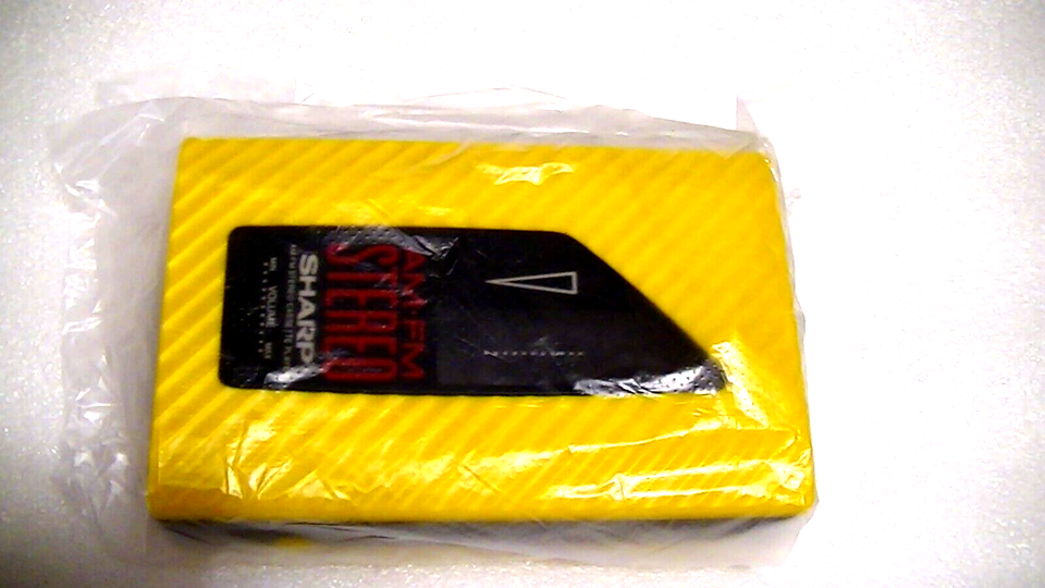 Restored VINTAGE SHARP WALKMAN CASSETTE PLAYER, Works very well | eBay