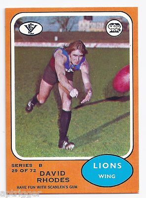 1973 B Scanlens ## 29 David RHODES Fitzroy Mint | eBay