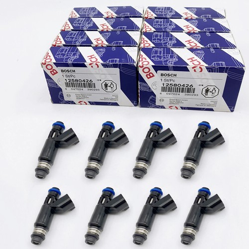 8PCS Fuel Injectors 25326903 12580426 Fits For GMC CHEVROLET 5.3L FLEX ...