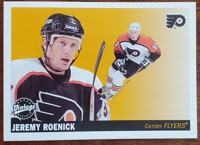 2002-03 UPPER DECK VINTAGE JEREMY ROENICK PHILADELPHIA FLYERS CARD #189 ...
