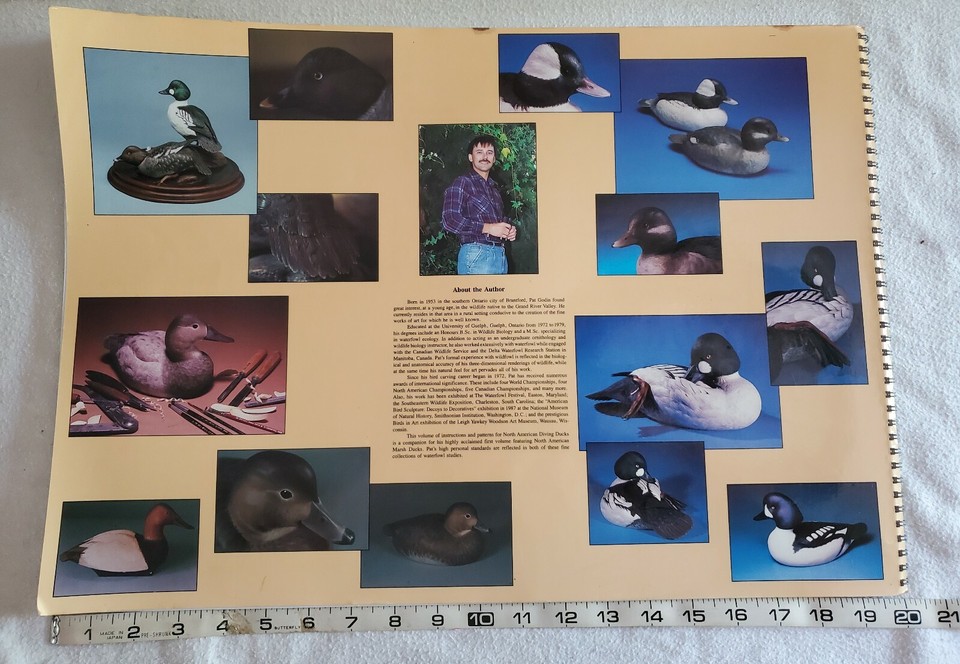 Championship Waterfowl Patterns Vol 2 by Patrick Godin, 1987, SIGNED | eBay