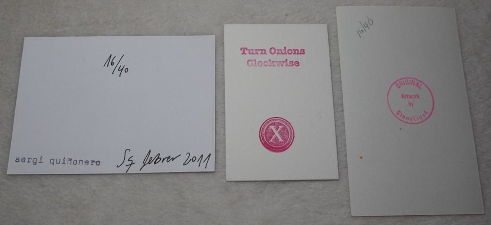 Franticham's Fluxus Set #13 Original 2011 Original Red Fox Press ...