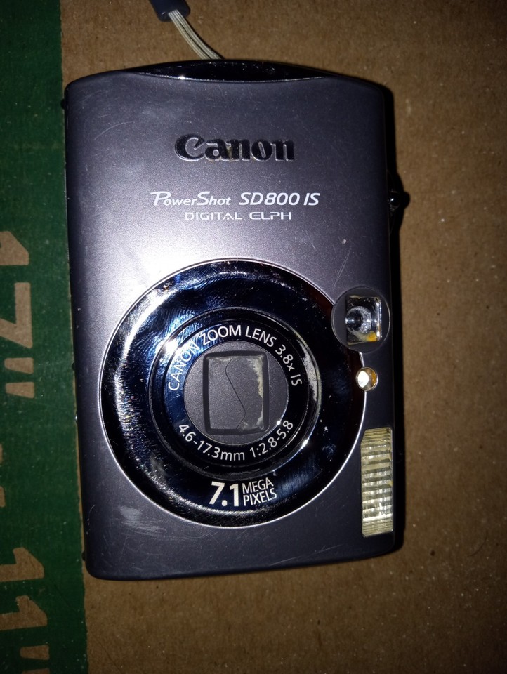 Canon PowerShot SD800 IS Digital ELPH 7.1MP Digital Camera Issues ...