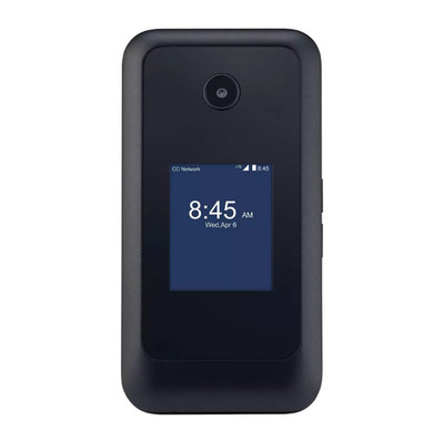 Consumer Cellular 4G LTE Verve Snap 8GB Flip Phone - Black | eBay