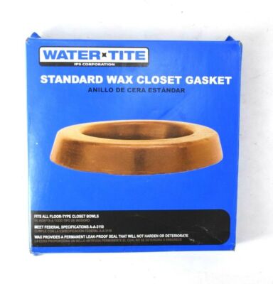IPS Water-Tite Standard Wax Floor Type Closet Bowls Gasket Bathroom ...