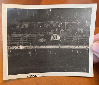 1940s Indiana Midget Racing 4x5 Photo, Armscamp Speedway, Alexandria IN ...