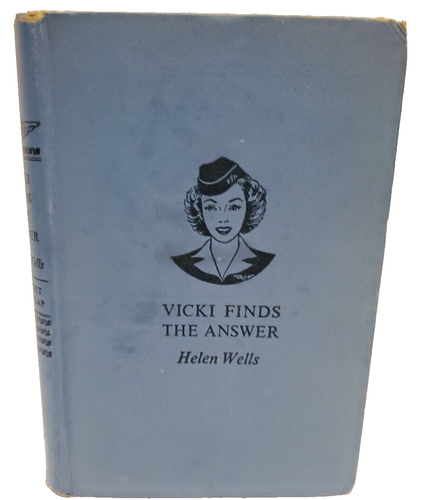 Vicki Barr Vicki Finds the Answer 1947 by Helen Wells | eBay