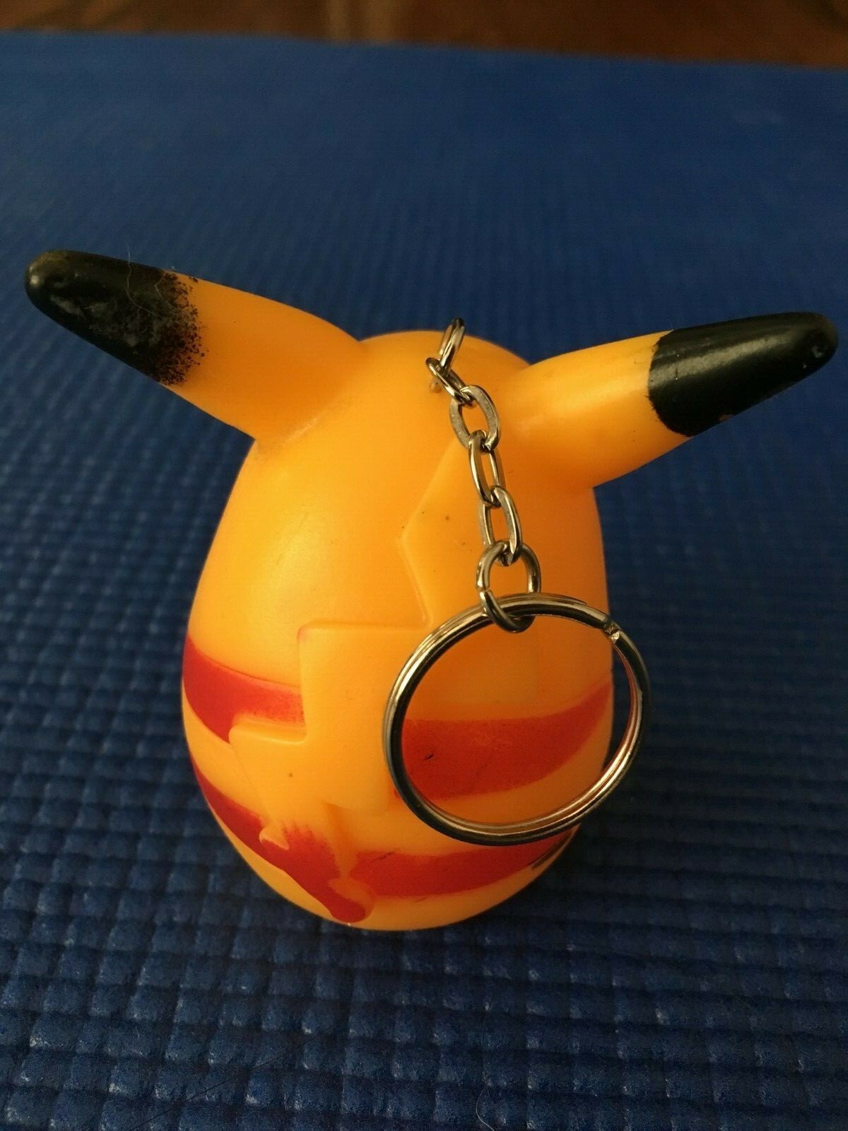 Pikachu Pokemon Keychain Keyring Squeezable Squeaker | eBay