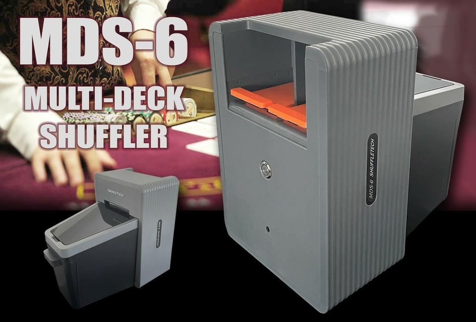 MDS-6 Multi-Deck Card Shuffler - by Shuffle Tech | eBay