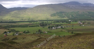 Photo 6x4 Achintee and Strath Carron Seen from the hill path to Ben ...