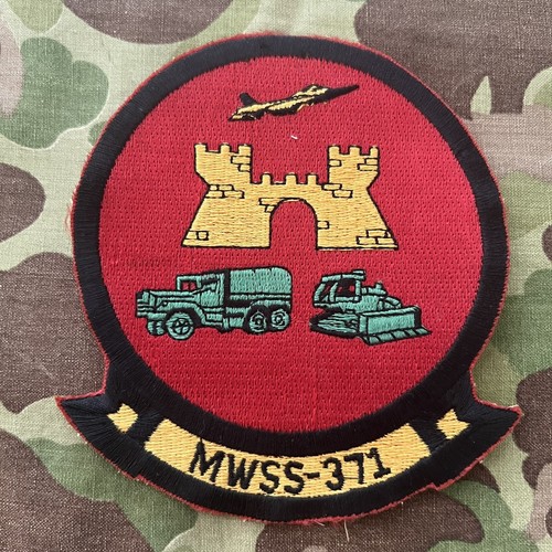 USMC Patch MWSS-372 Marine Corps Air Wing Support Squadron Marines | eBay