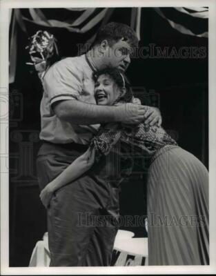 1989 Press Photo Kristen Lowman and Robert Machray-The Boys Next Door ...