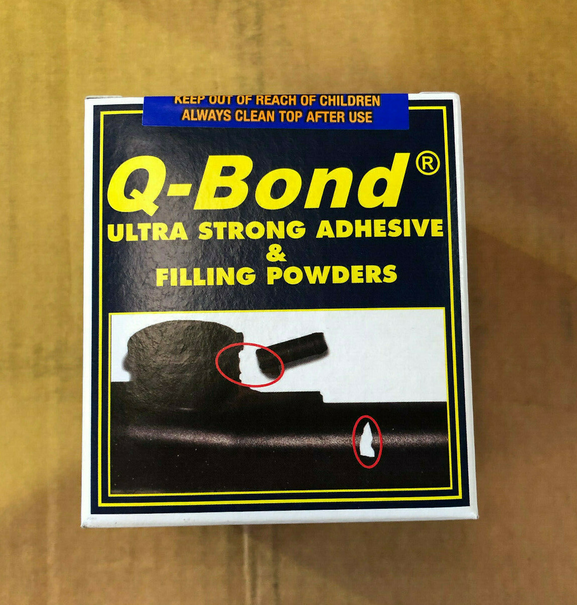 QBOND Qb3 Plastic Weld Large Kit Ultra Strong Black & Grey Powders for ...