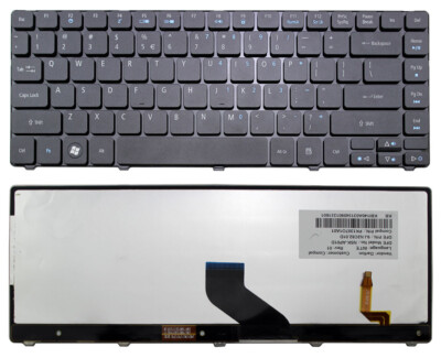 Crystal Gray US Backlit Keyboard For Acer Emachines D732 D732G D732Z ...