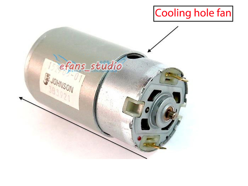 JOHNSON RS-570 DC 9.6V 12V 28000RPM High Speed Power Motor DIY Drill ...