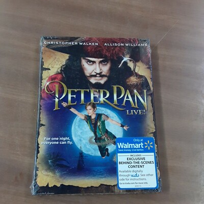 Peter Pan Live! (DVD, 2014) 25192263712| eBay