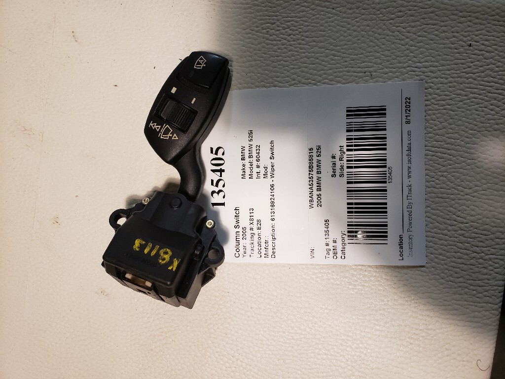 2005 BMW BMW 525i: Column Switch 61316924106 | eBay