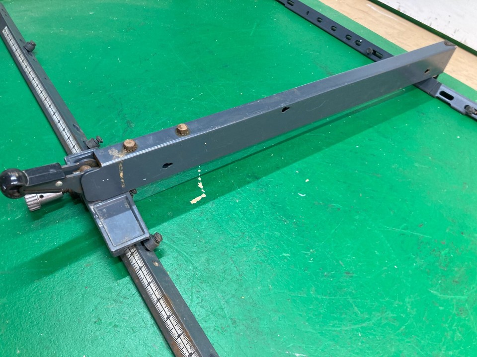 Craftsman 113 Contractor Table Saw Rip Fence & Guide Rails, for 27 ...