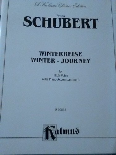 Kalmus Classic Edition Franz Schubert Winterreise High Voice & Piano ...