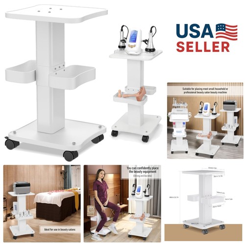 Strong & Stylish Salon Trolley Cart with Smooth Casters - 135lbs, 4 ...