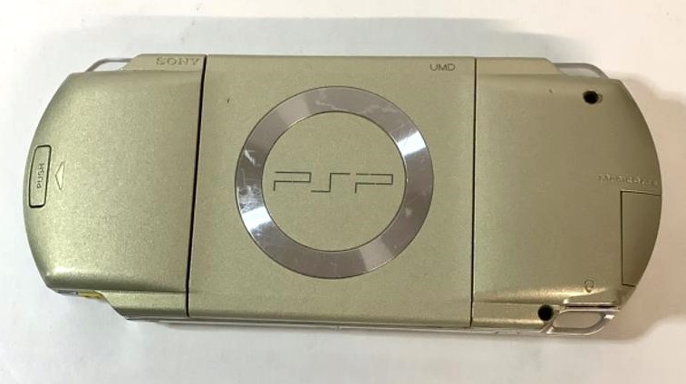 Sony PSP 1000 CHAMPAGNE GOLD Handheld Region Free Playstation Portable ...