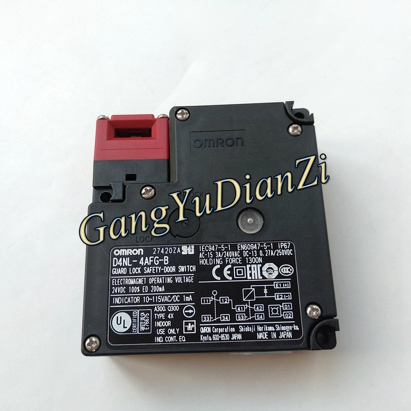 1PCS NEW OMRON Guard Lock Safety Door Switch D4NL-4AFG-B | eBay