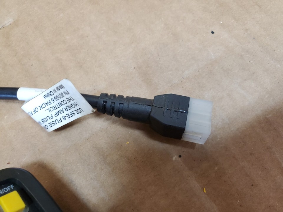 Working OEM Fisher/Western Handheld Snow Plow Controller 9400 6 pin ...