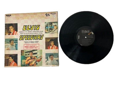 ELVIS PRESLEY Speedway Original Soundtrack, 1968 RCA Victor LSP-3989 ...