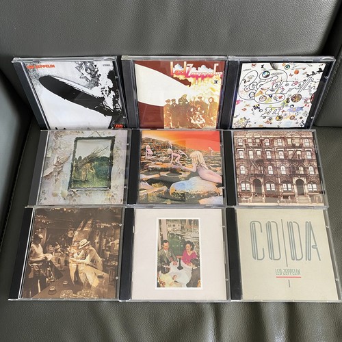 WM EXCLUSIVE complete LED ZEPPELIN CD studio DISCOGRAPHY collection ...
