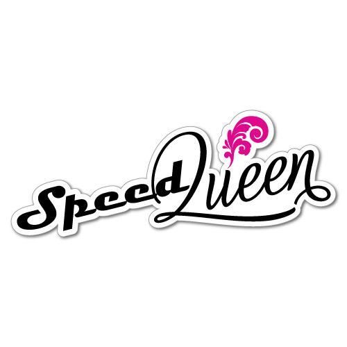 Speed Queen Girl Sticker | eBay