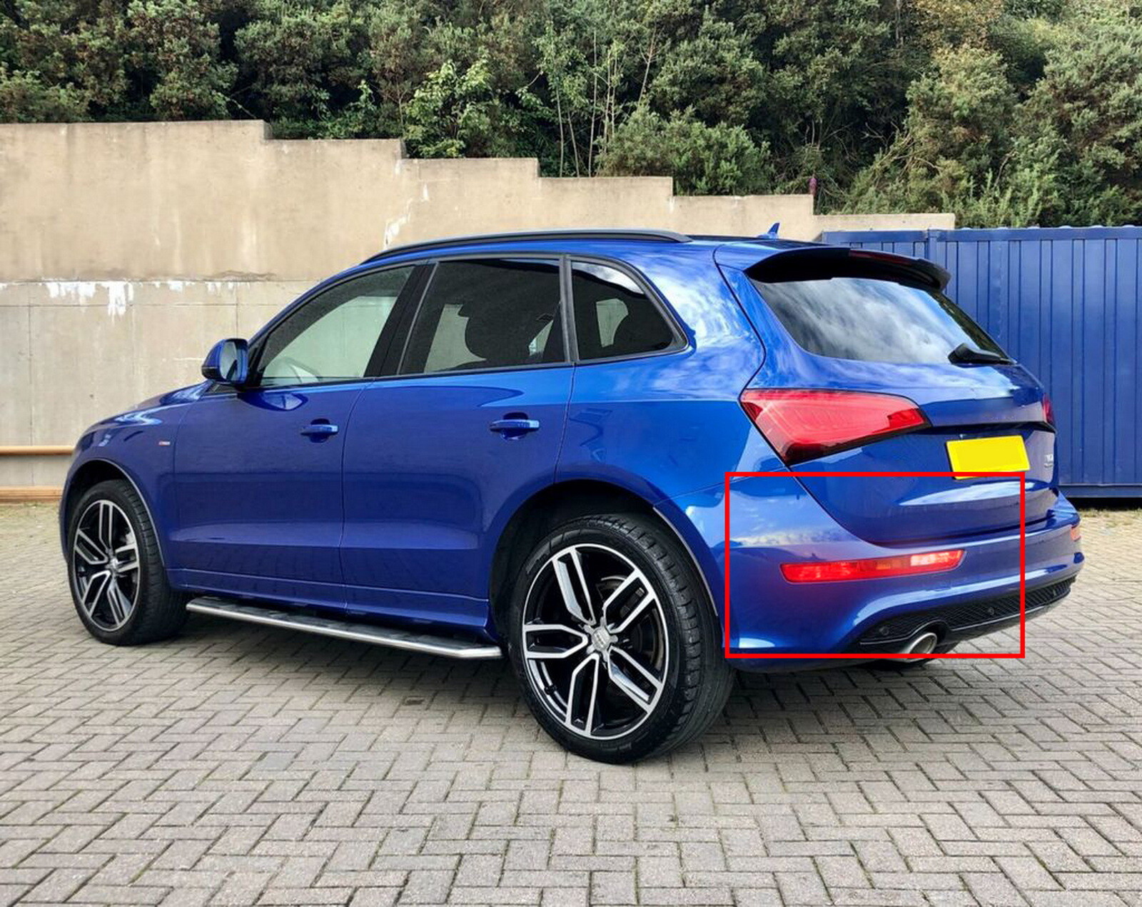 für 08-17 Audi Q5 8R Stoßstange Heck Schlusslicht Reflektor 8R0945095 ...