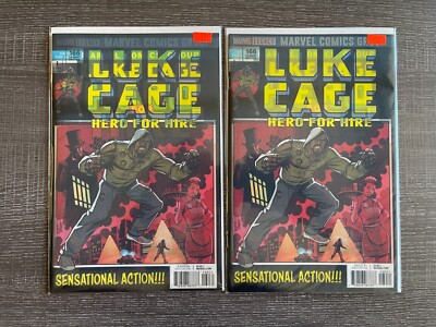Luke /Cage Lenticular Variant Comic Lot - 2 Book Lot - High Grade Lot ...