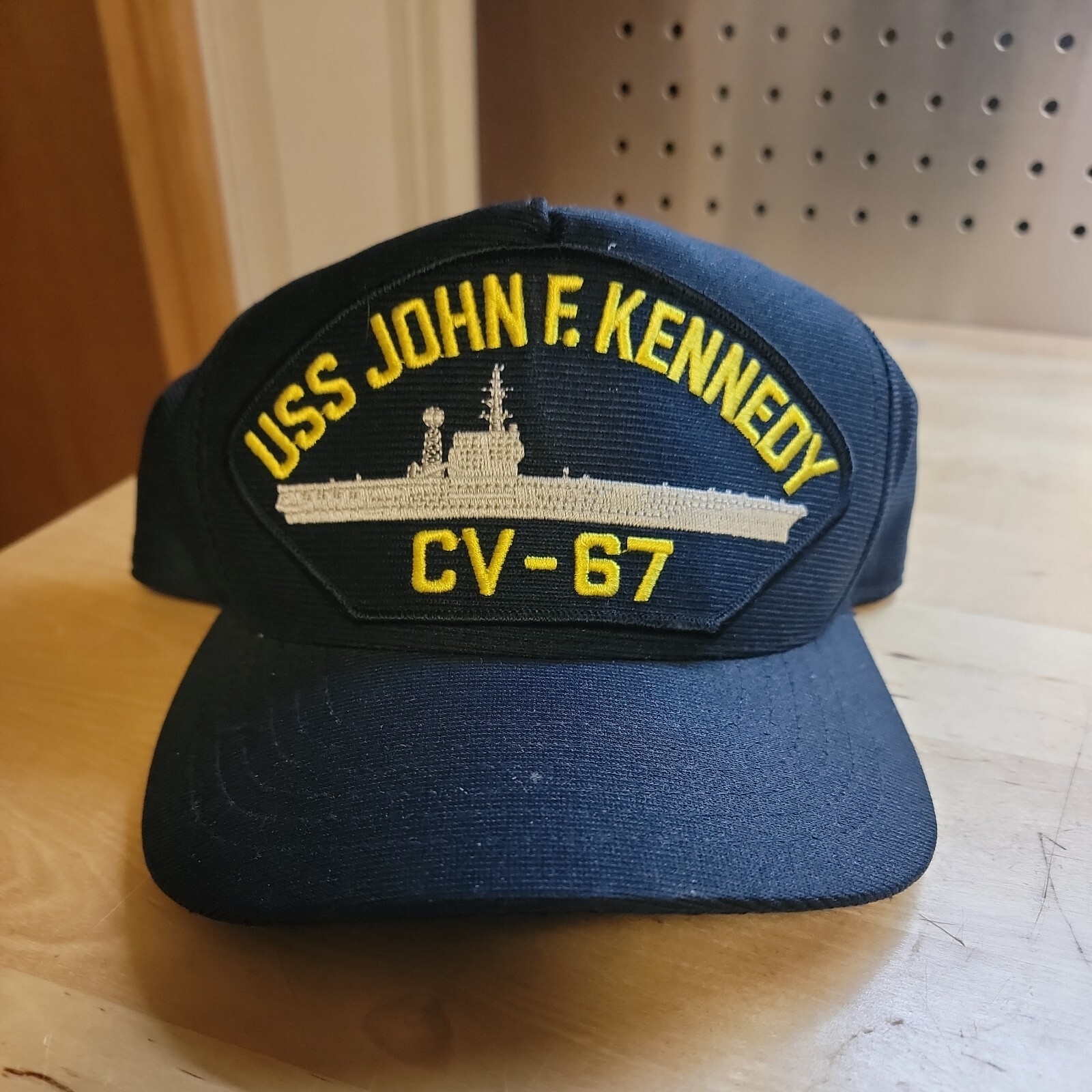 USS JOHN F KENNEDY CV- 67 NAVY SHIP HAT OFFICIAL U.S … - Gem