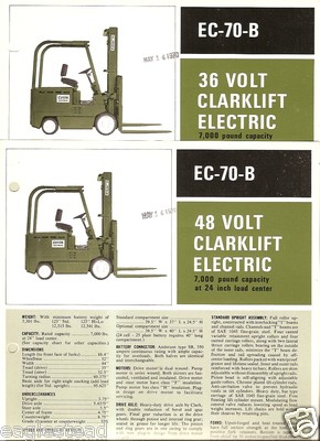 Manuals & Brochures - Equipment Brochure Clark