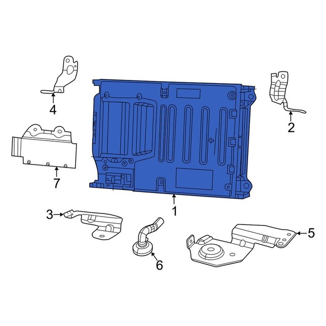 For Ram 1500 2019-2021 Ram 68372205AC Drive Motor Battery Pack Assembly ...