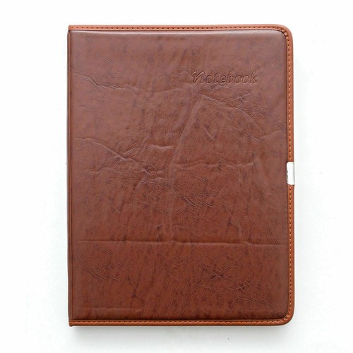 A4 Luxury Fine Italian PU Leather Ruled Lined Notebook Hardback Diary ...