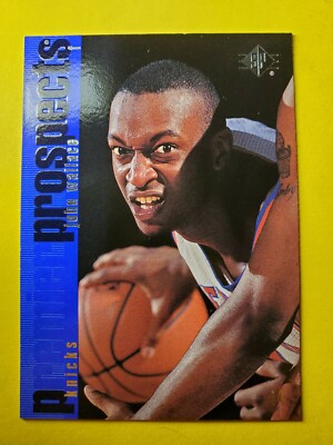 JOHN WALLACE (SP) RC ROOKIE #140 NEW YORK KNICKS - SYRACUSE - 1996-97 ...